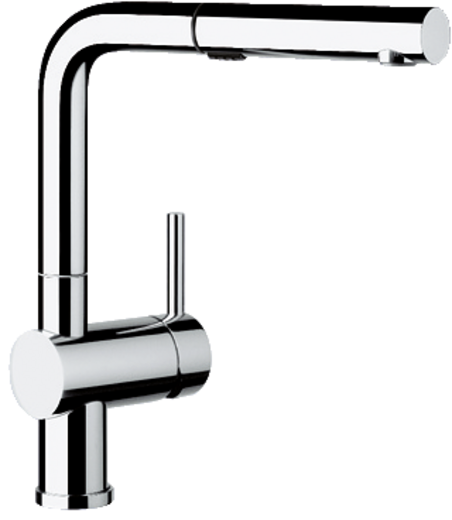 Blanco Linus-S Vario Chrome Pull Out Sink Mixer – Heritage Bathroom Gallery