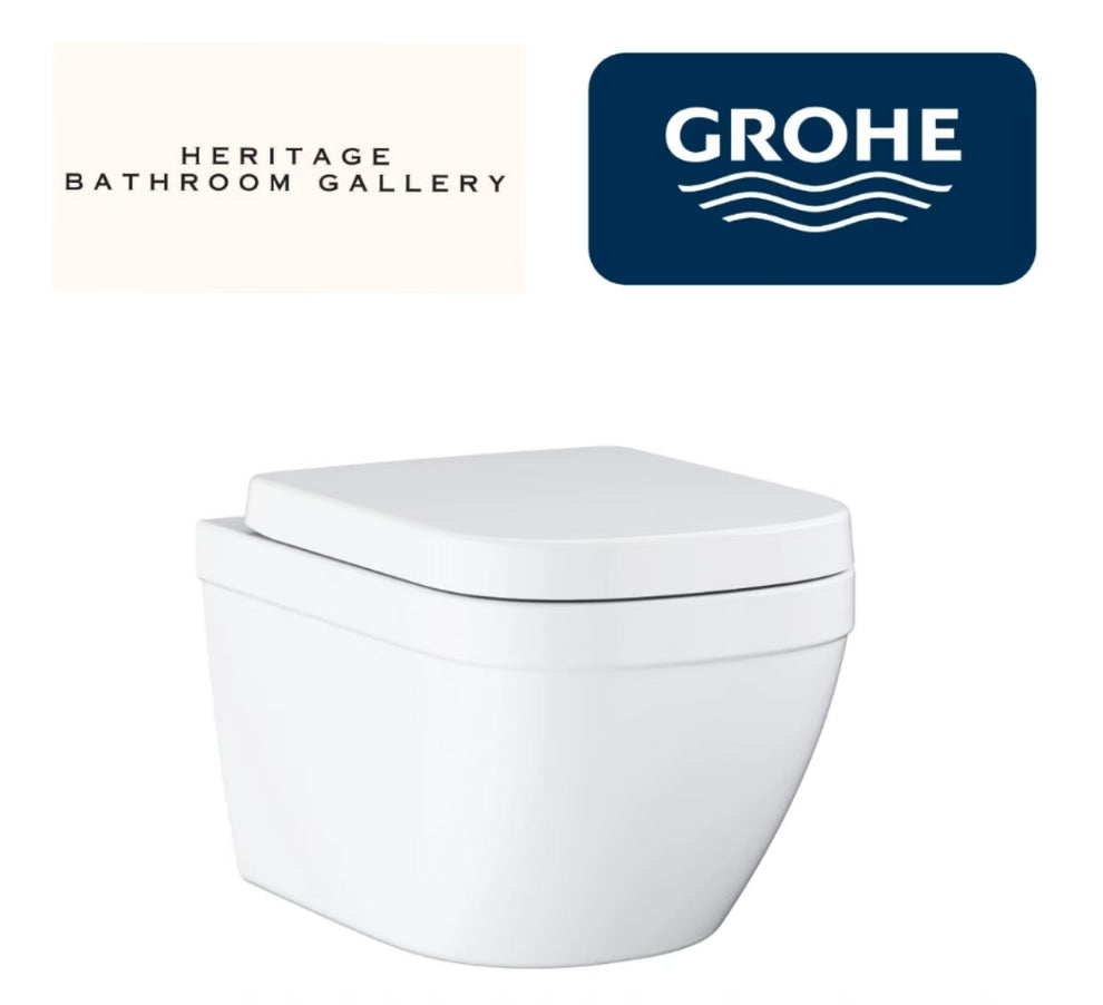 Grohe G- 39205000 Eurosmart Wall Hung Toilet Bowl – Heritage Bathroom ...