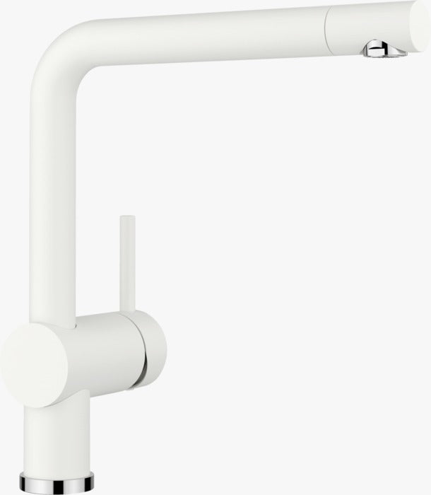 Blanco Linus White Sink Mixer – Heritage Bathroom Gallery