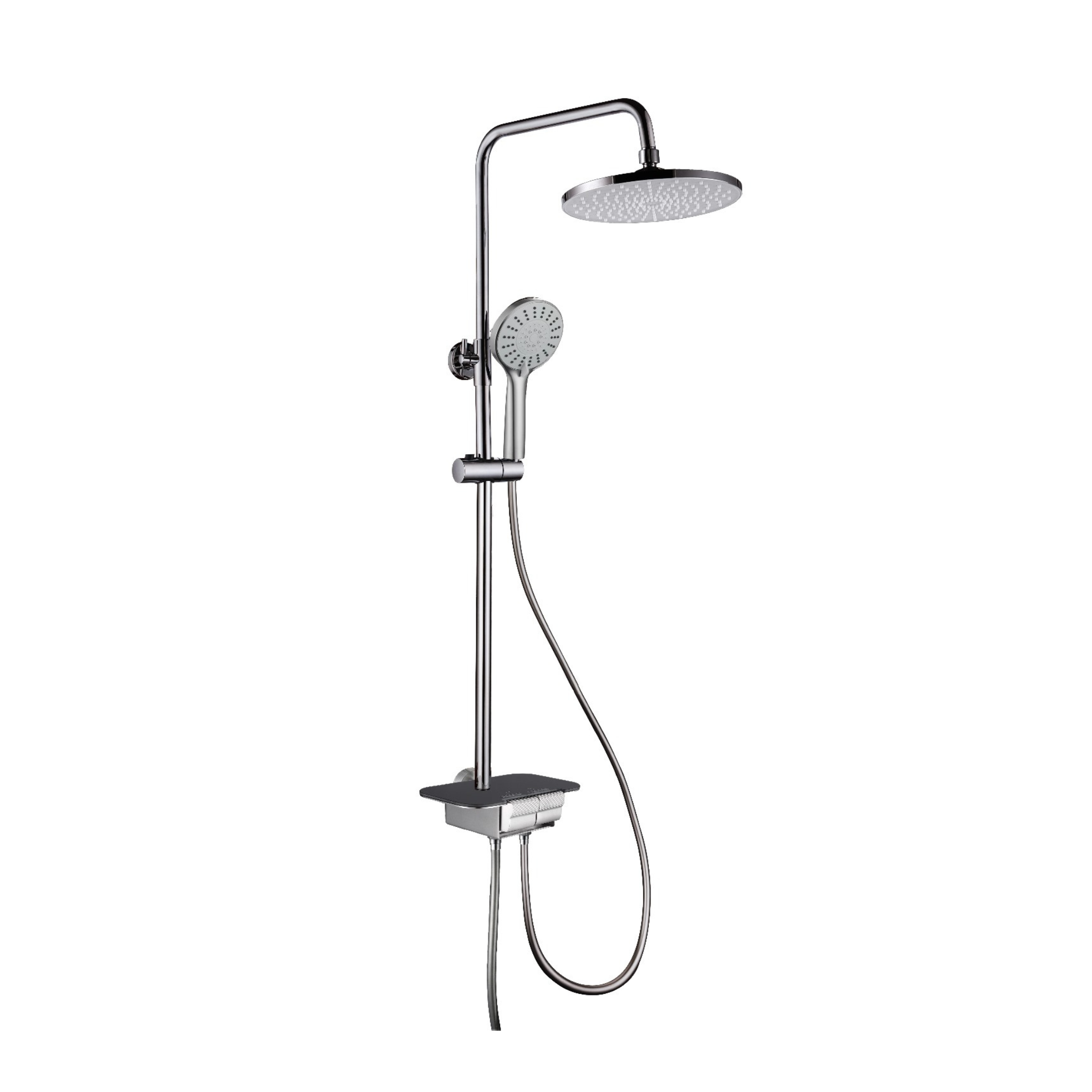 NTL- 9126 BN Half Body Rainshower Set – Heritage Bathroom Gallery