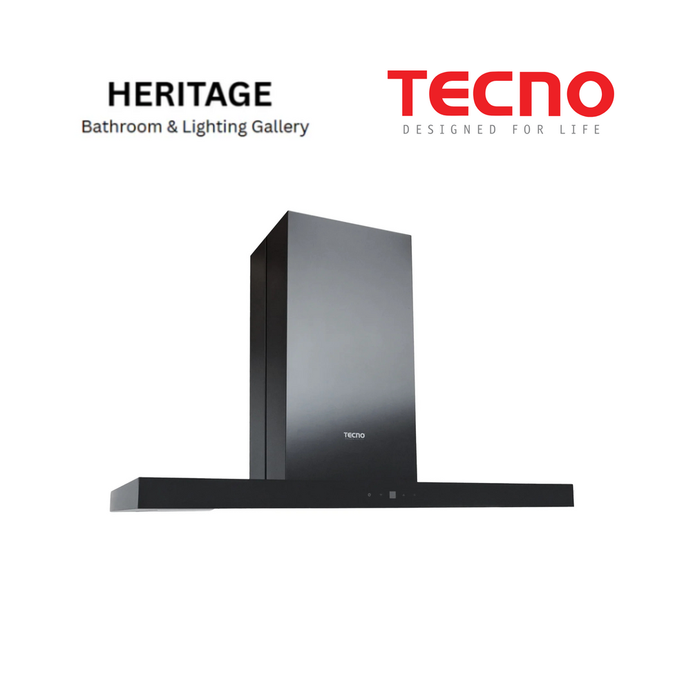 Tecno Island Hood with Black front Panel – Heritage Bathroom Gallery