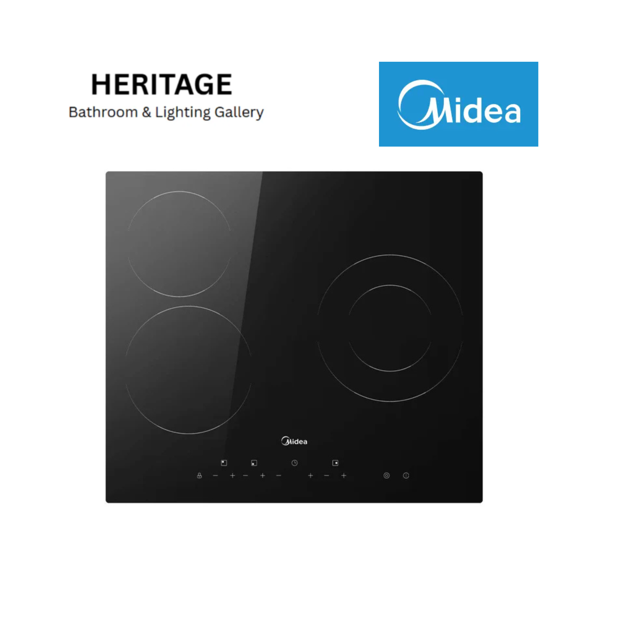 Midea Ceramic Hob – Heritage Bathroom Gallery