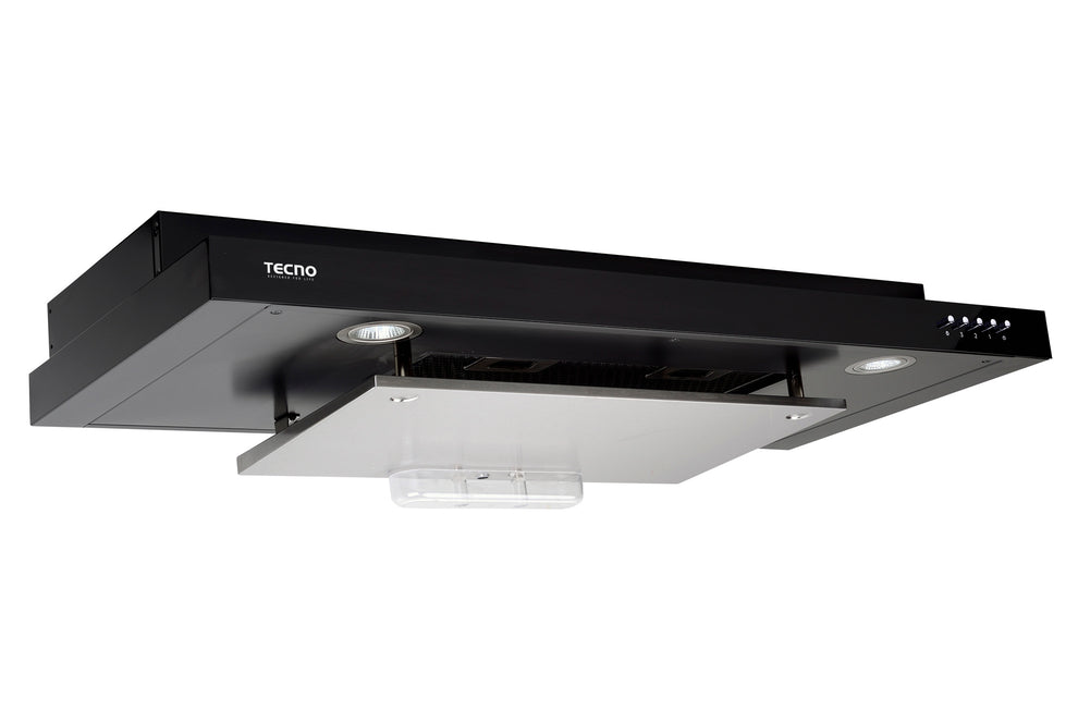 Tecno Slim Line Hood with DYNA-X Motor (Full Black) – Heritage Bathroom ...