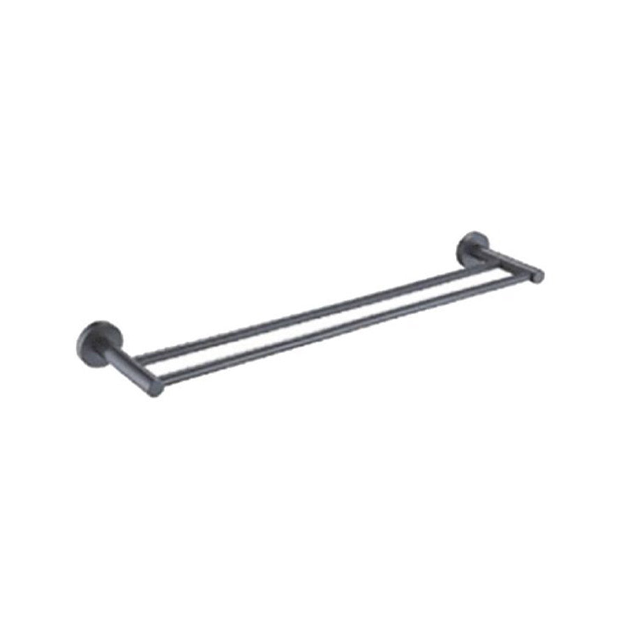 Vera Gun Metal Double Bar (61cm) – Heritage Bathroom Gallery