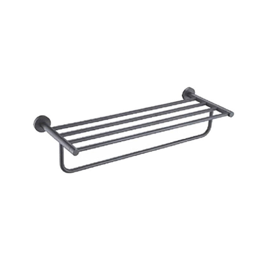 Vera Gun Metal Towel Rack (61cm) – Heritage Bathroom Gallery