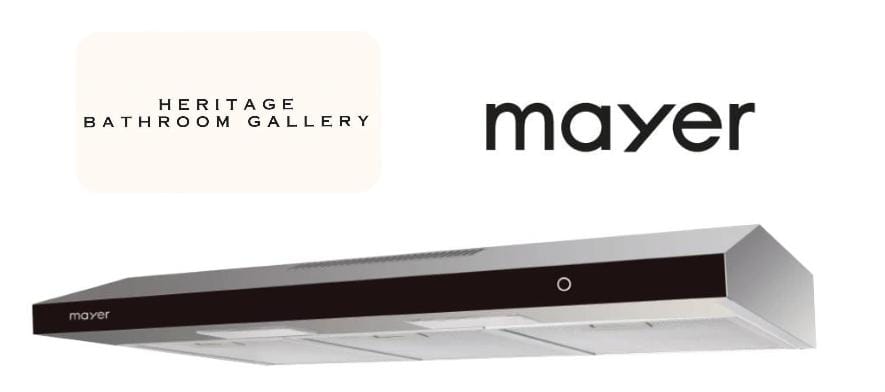 Mayer MMSL902BE 90cm Slimline Hood – Heritage Bathroom Gallery
