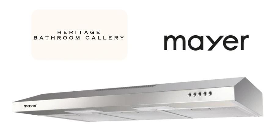 Mayer MMSL901SM 90cm Slimline Hood – Heritage Bathroom Gallery