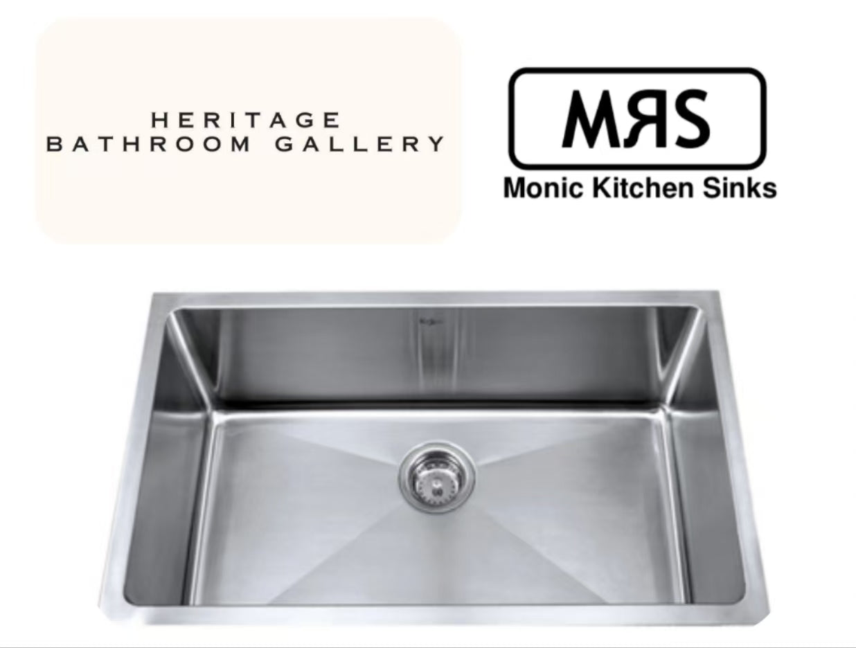 Monic SQM SUS304 Undermount Kitchen Sink – Heritage Bathroom Gallery